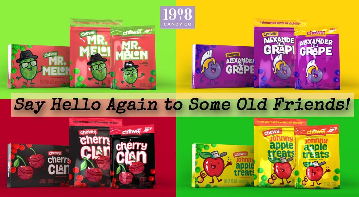 1908 Candy Co. is making America Grape Again with the return of 4 retro candy classics! – Candy ...