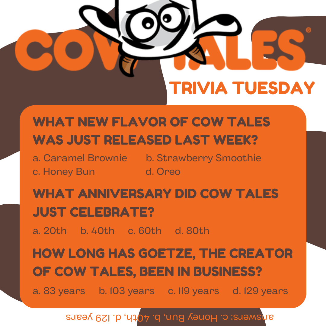 In honor of Cow Tales' 40th Anniversary, Let's Test our knowledge of C ...