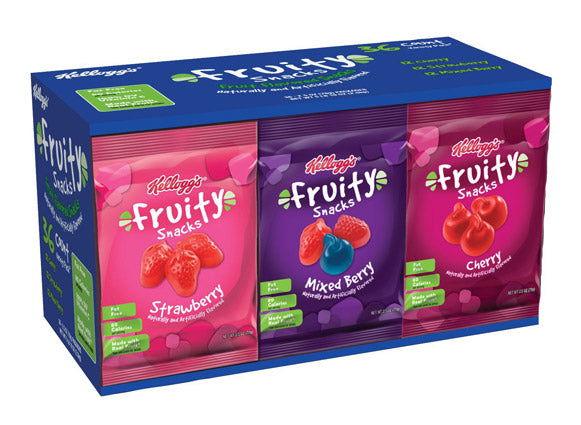 fruity snacks gummies