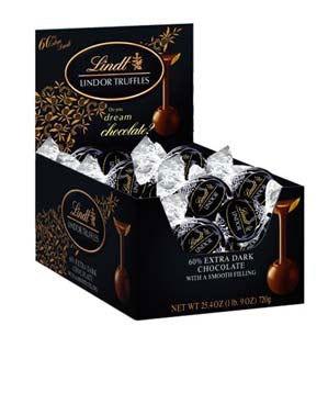 lindt dark chocolate balls