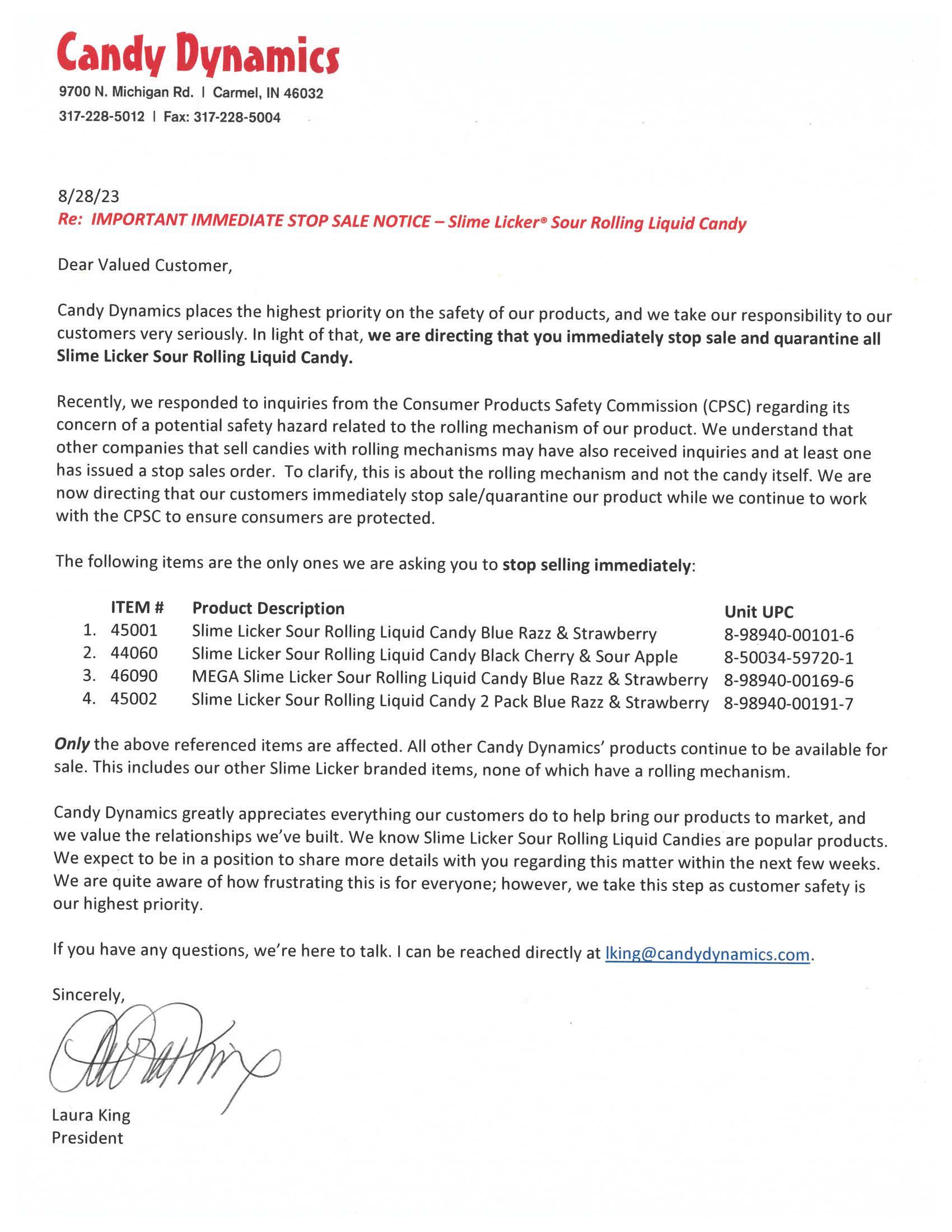 Candy Dynamic Toxic Waste Slime Lickers Notice – Candy Favorites