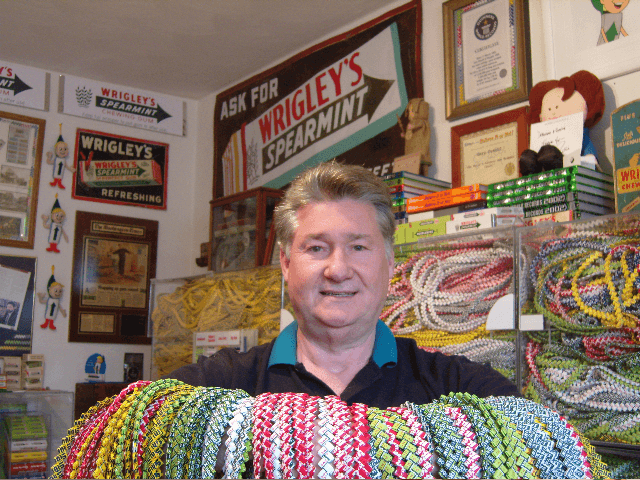 Gary Duschl and the Worlds Longest Chewing Gum Wrapper Chain – Candy ...