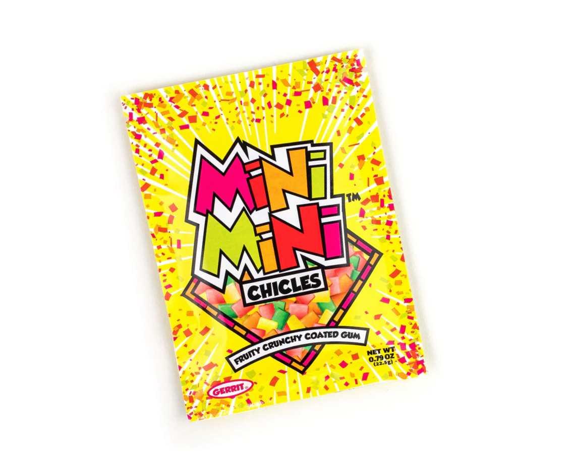 Mini Mini Fruity Crunchy Coated Gum Pays Tribute to a Bygone Classic ...
