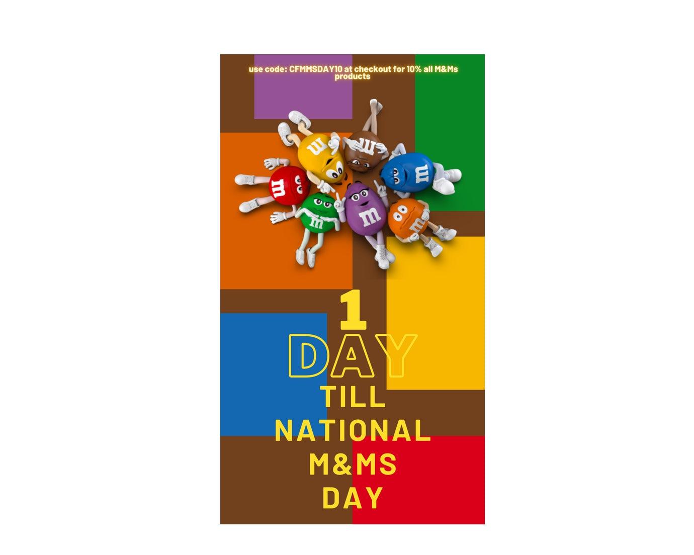 October 12th is NATIONAL M&M's DAY and we are celebrating this beloved ...