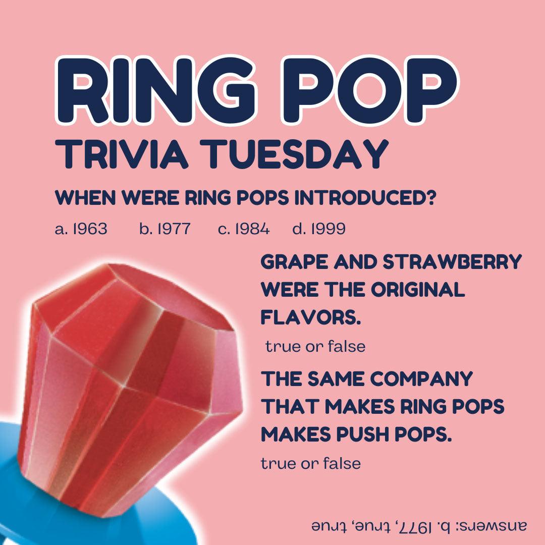 Test Your Knowledge about the FIRST Bling Lollipop, aka Ring Pops ...