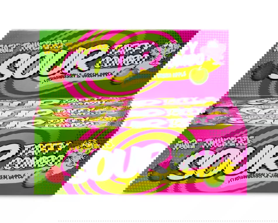 Face Twisters Taffy |Strawberry & Green Apple | Blue Raspberry & Cherry ...