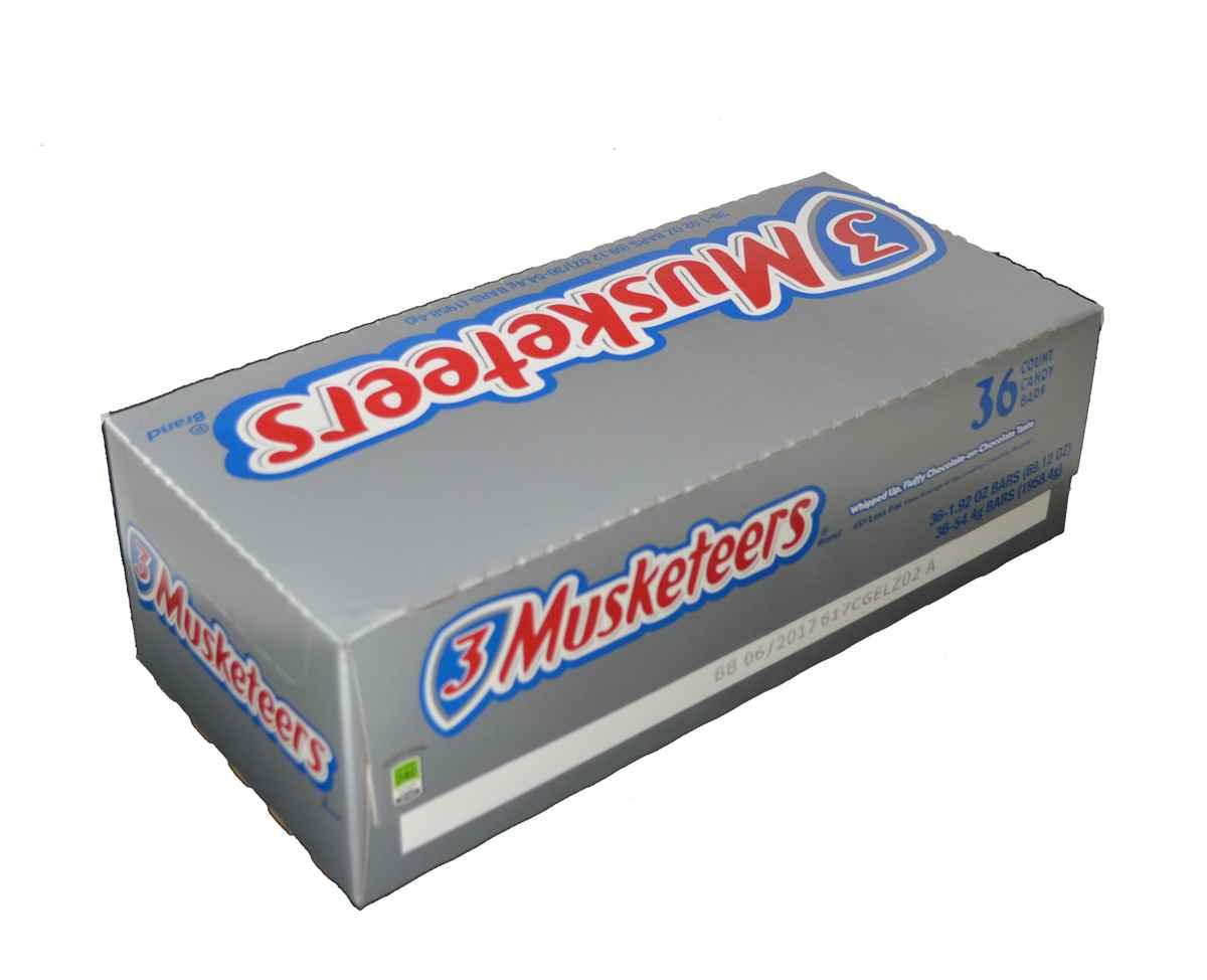 3 Musketeers Candy Bars | #Throwshine - 36 / Box – Candy Favorites