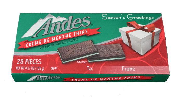 Andes Creme de Menthe Mints Pocket Packs - 6 / Box – Candy Favorites