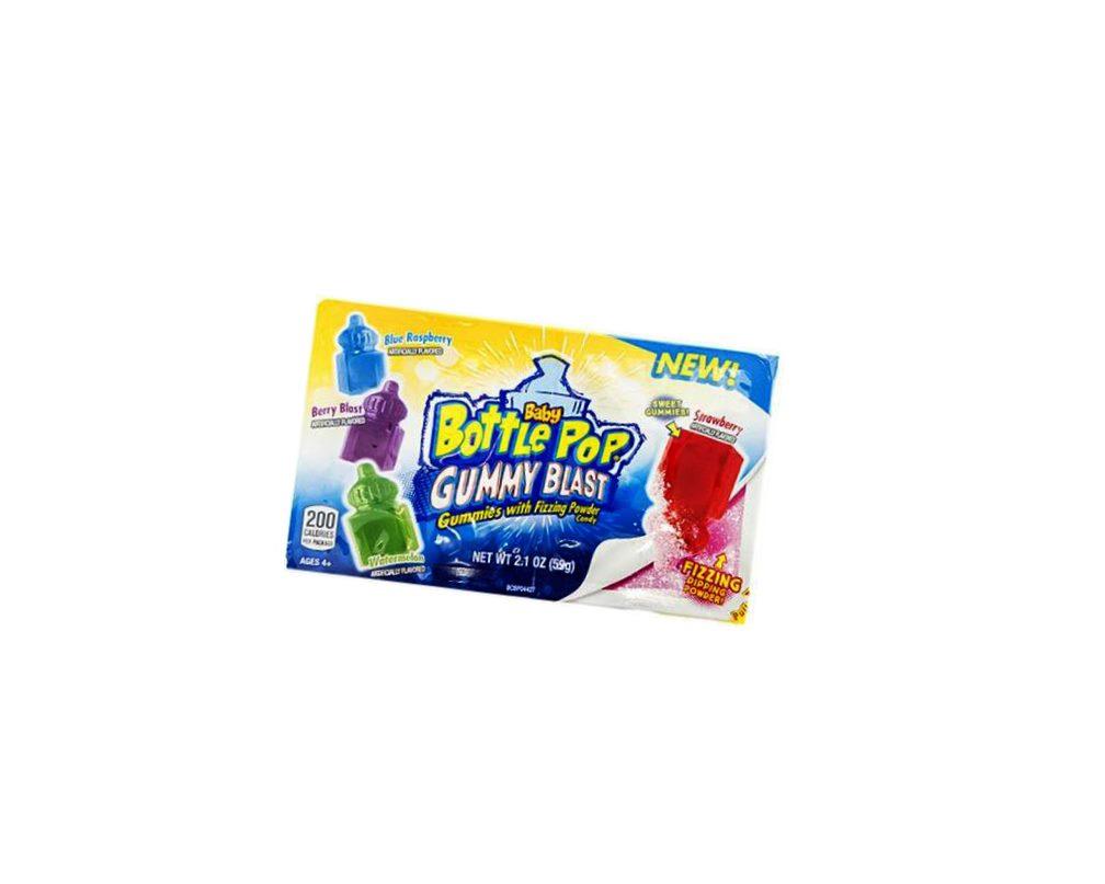 Topps Baby Bottle Pop Gummy Blast - 9 / Box | Gummies with Fizzing ...