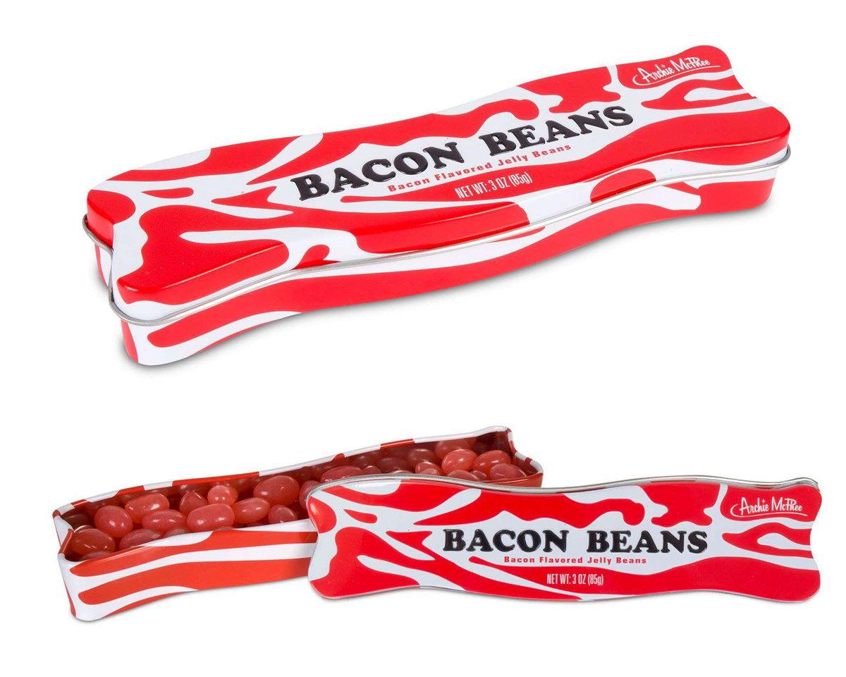 Bacon Flavored Jelly Beans Tin - 1 Unit – Candy Favorites