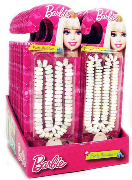 Barbie Candy Necklace - 24 / Box – Candy Favorites