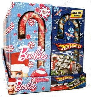Barbie and Hot Wheels Candy Cane Combinaton - 12 / Box – Candy Favorites