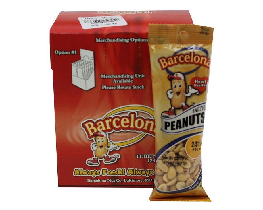 Barcelona Salted Peanuts 1.75 Ounce Bags - 12 / Box – Candy Favorites