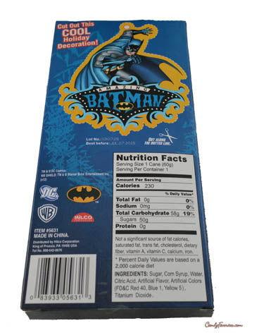 Batman Candy Cane Gift Boxes - 12 / Case – Candy Favorites