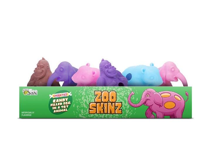 Bee Zoo Skinz with Smarties – 12 / Box | Smarties Candy Filled Egg in ...