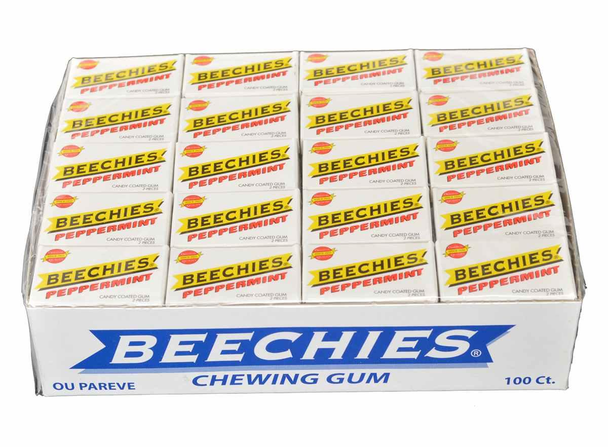 Beechies Peppermint Gum - 100 / Box – Candy Favorites