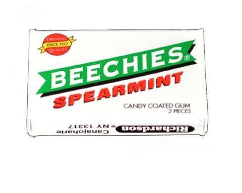 Beechies Spearmint Gum - 100 / Box – Candy Favorites