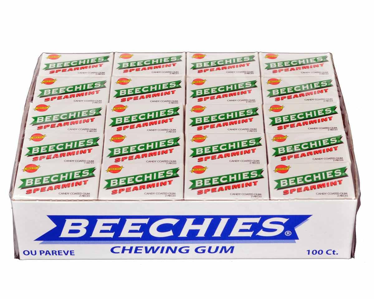 Beechies Spearmint Gum - 100 / Box – Candy Favorites