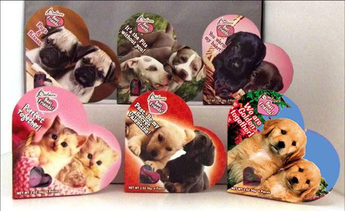 Best Friends Chocolate Fudge Hearts Box - 24 / Box – Candy Favorites