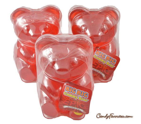 Big Bite Red Cherry Gummi Bear - 1 Unit – Candy Favorites