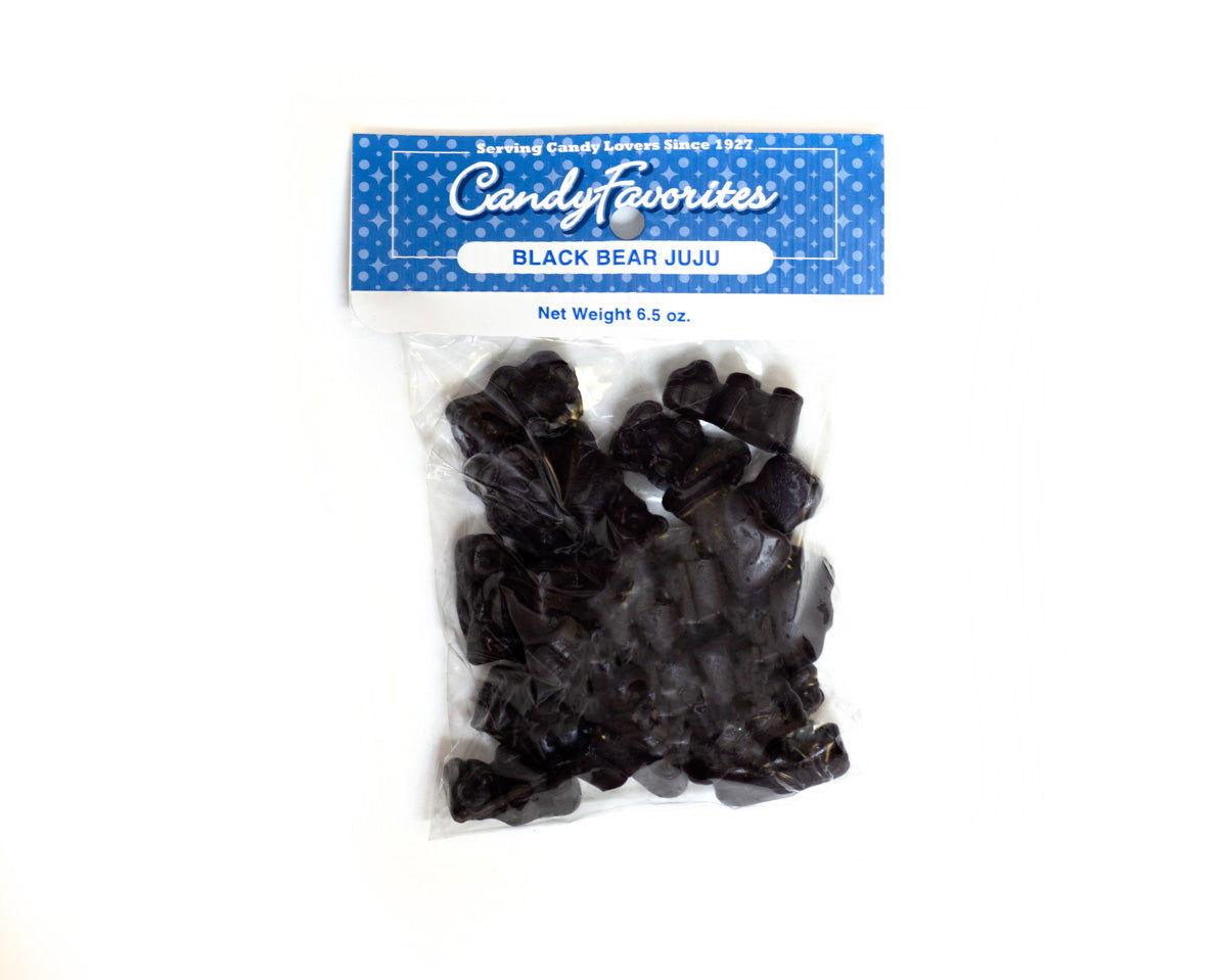Black Juju Bears 5.5 Ounce Peg Bags - 6 / Box – Candy Favorites