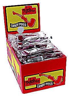 Black Licorice Pipes | La Pipette - 60 / Box – Candy Favorites