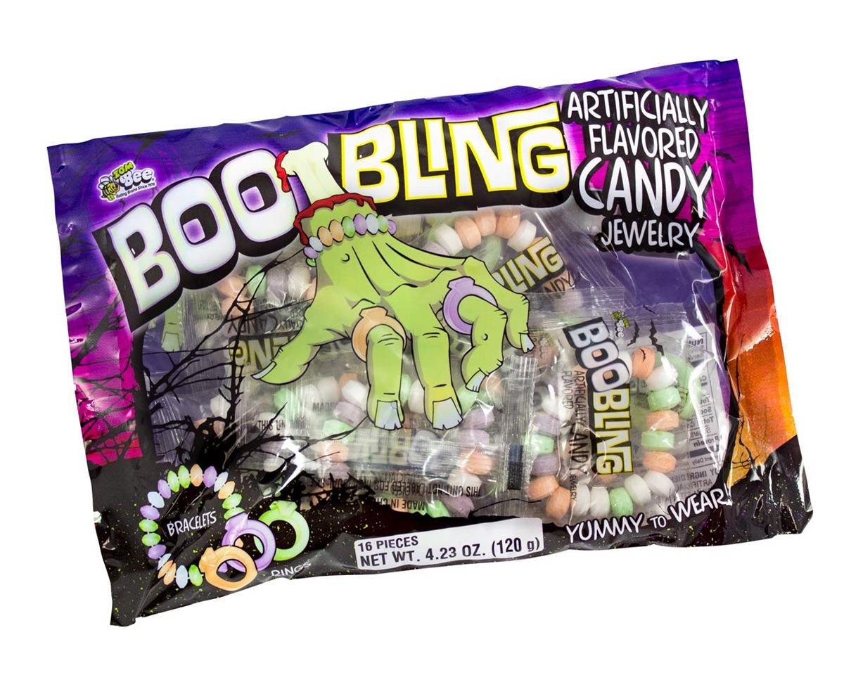 Boo Bling 16 Piece Jewelry Bag - 12 / Box – Candy Favorites