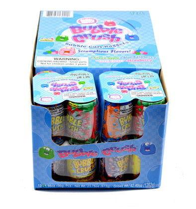 Bubble Cruch Bubble Gum Nuggets - 12 / Box – Candy Favorites
