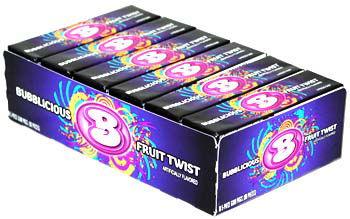 Bubblicious Fruit Twist - 18 / Box – Candy Favorites