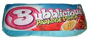 Bubblicious Paradise Punch Bubble Gum Pillow – Candy Favorites