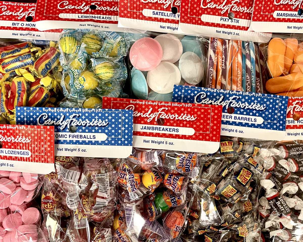 CandyFavorites Bag Candy Retro Assortment - 1 Unit | 80 Units | Candies ...