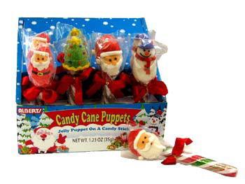 Candy Canes Puppets - 24 / Box – Candy Favorites