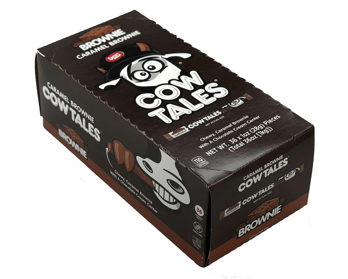 Goetze's Caramel Brownie 1 oz. Cow Tales - 36 / Box – Candy Favorites