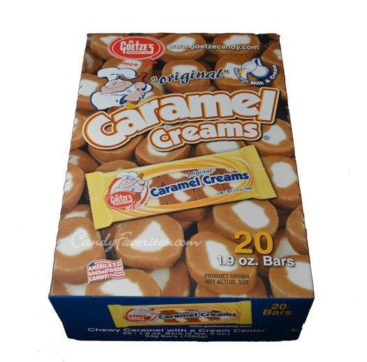 Caramel Creams 1.9 oz. Large Pack - 20 / Box – Candy Favorites