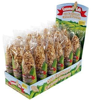 Caramel Popcorn Cobs – Candy Favorites