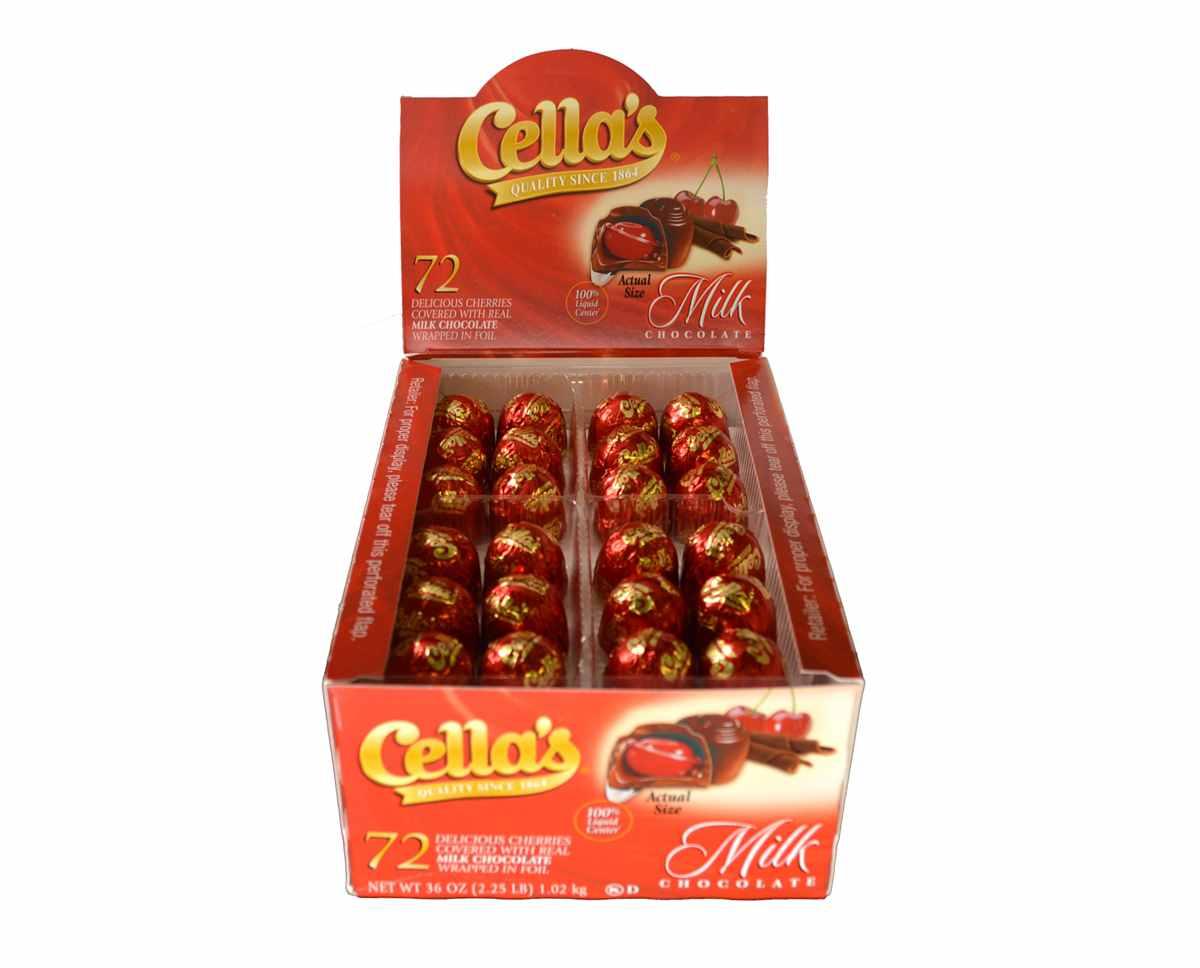 Chocolate Covered Cella's Cherries - 72 / Box – Candy Favorites
