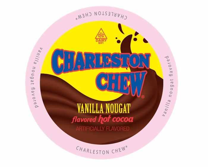 Charleston Chews Vanilla Nougat Hot Chocolate Single Serve Pods - 12 ...