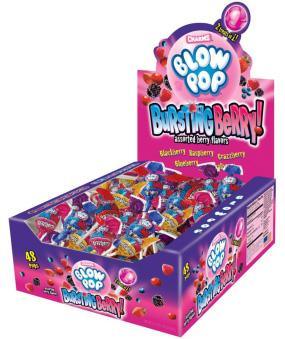 Charms Bursting Berry Blow Pops - 48 / Box – Candy Favorites
