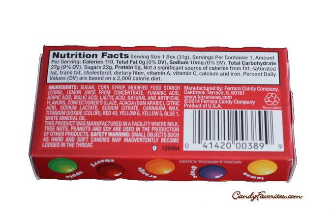 Chewy Lemonhead Fruit Mix Assorted Fruit Flavored Candies - 24 / Box ...