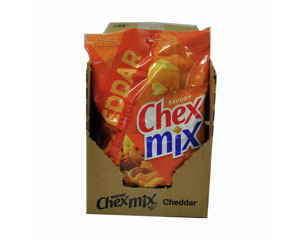 Chex Mix Cheddar Snack Mix 3.75 oz. Bags - 8 / Box – Candy Favorites