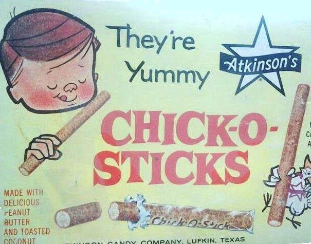 Atkinson Chick O Sticks Peanut Butter and Toasted Coconut Candy Bars ...