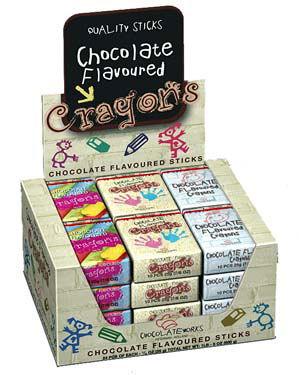 Chocolate Flavoured Crayons - 24 / Box – Candy Favorites