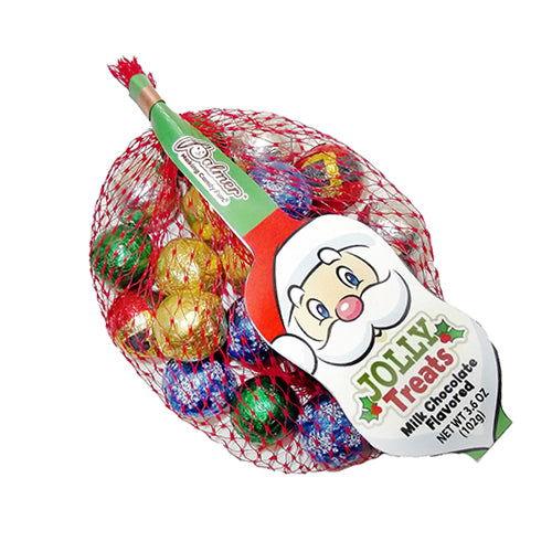 Palmer Chocolate Jolly Treats Mesh 3.6 oz Bags - 18 / Box – Candy Favorites