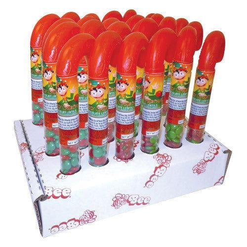 Chocolate Lentil Filled Candy Canes - 6 / Box – Candy Favorites