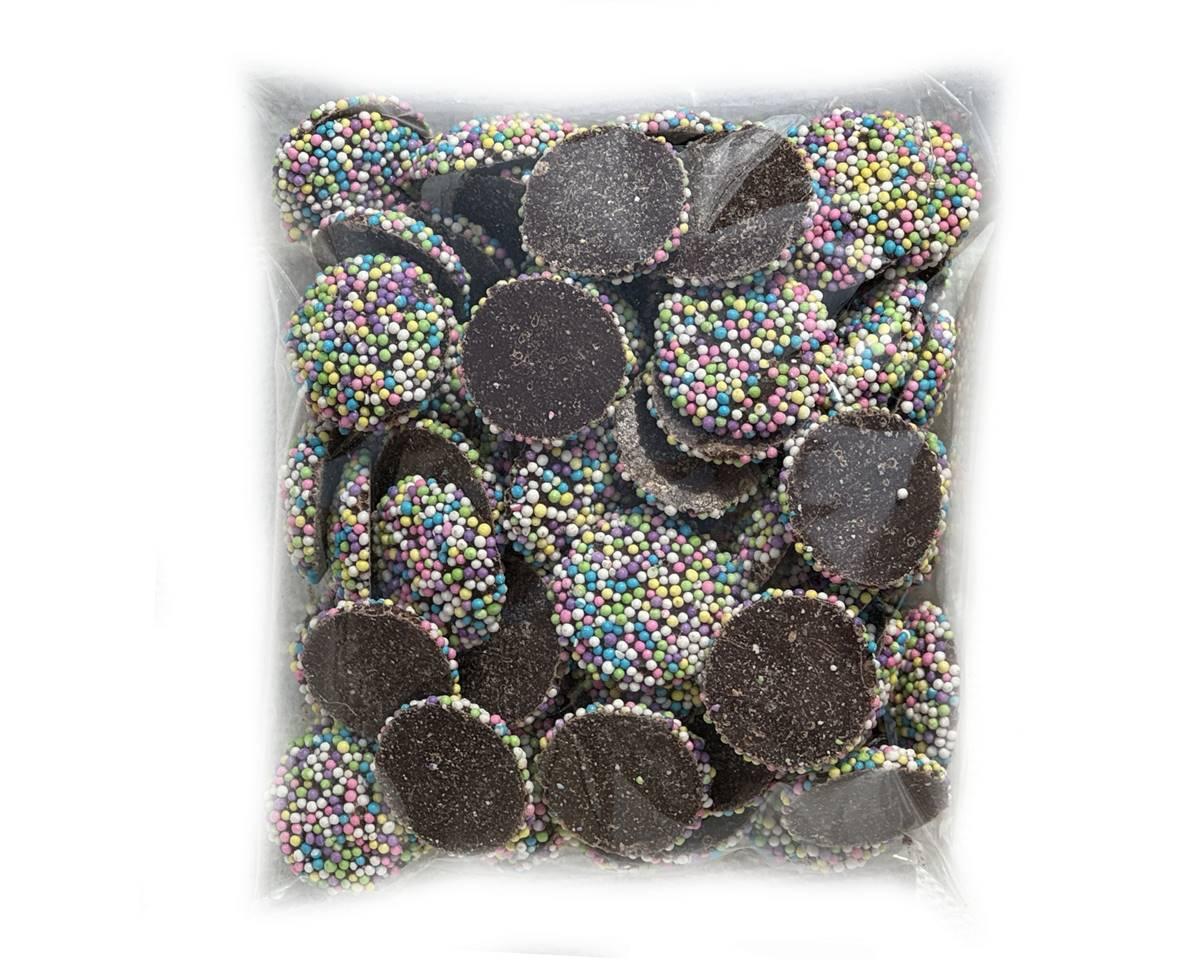 Hand Packed Pastel Nonpareils Flat Bags - 8 / Box – Candy Favorites