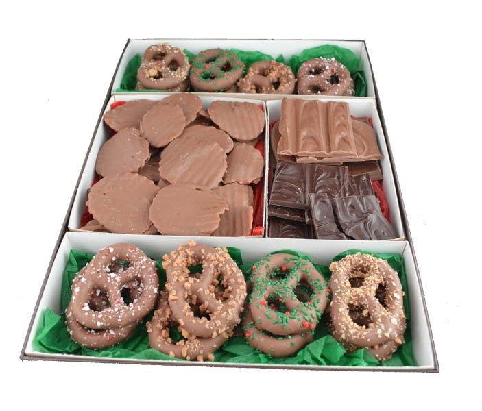 Chocolate Sampler 2 Pound Gift Box - 1 Unit – Candy Favorites