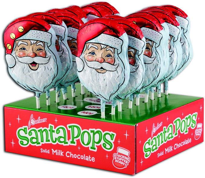 Chocolate Santa Pop - 18 / Box – Candy Favorites
