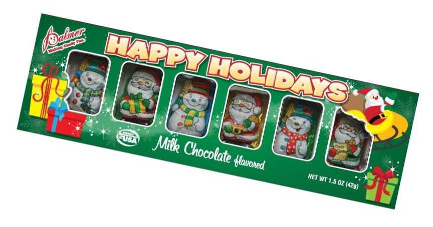 Palmer Chocolate Santa & Snowman - 24 / Box – Candy Favorites