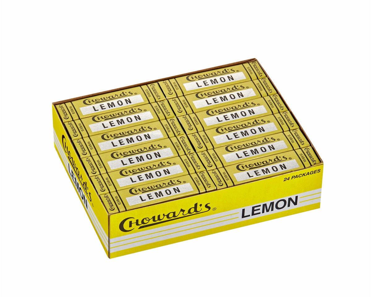 Chowards Lemon Mints - 24 / Box – Candy Favorites