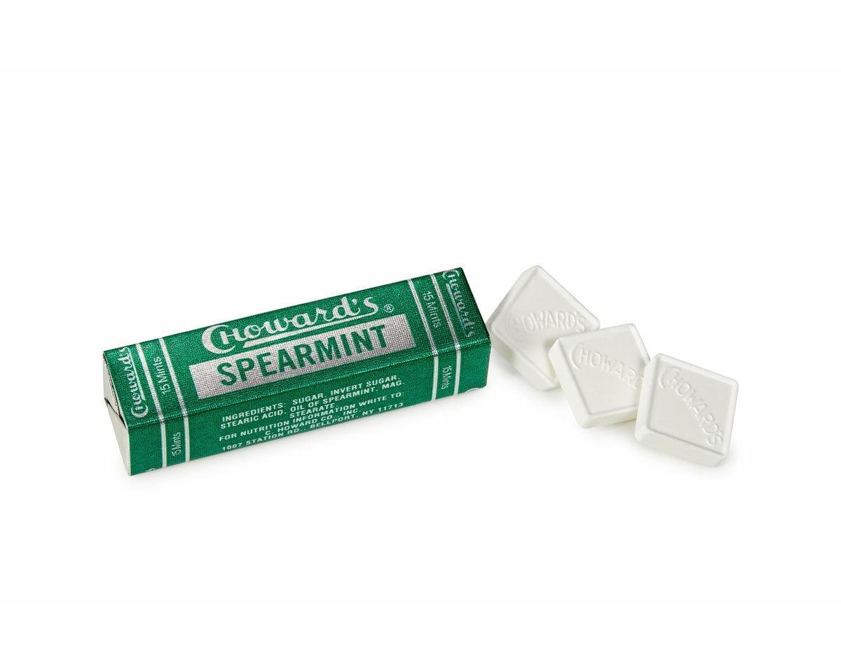 Chowards Spearmint Mints - 24 / Box – Candy Favorites